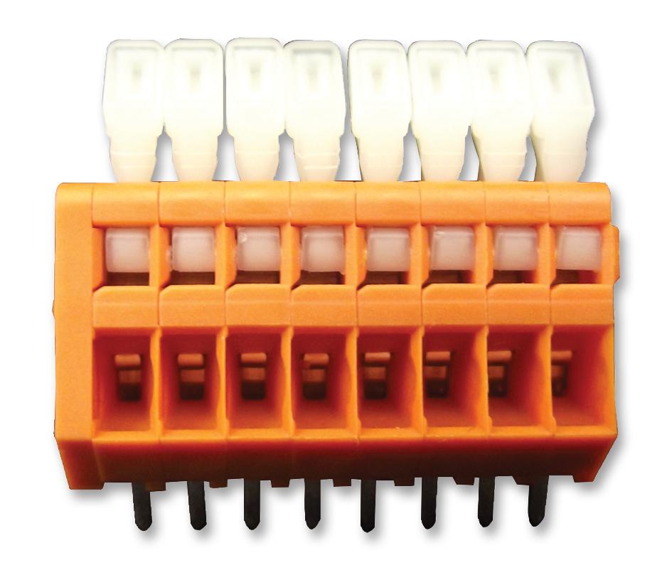 233-508 - Wago - Wire-To-Board Terminal Block, 2.54 mm, 8 Ways 233-508 - Wago - Wire-To-Board Terminal Block, 2.54 mm, 8 Ways